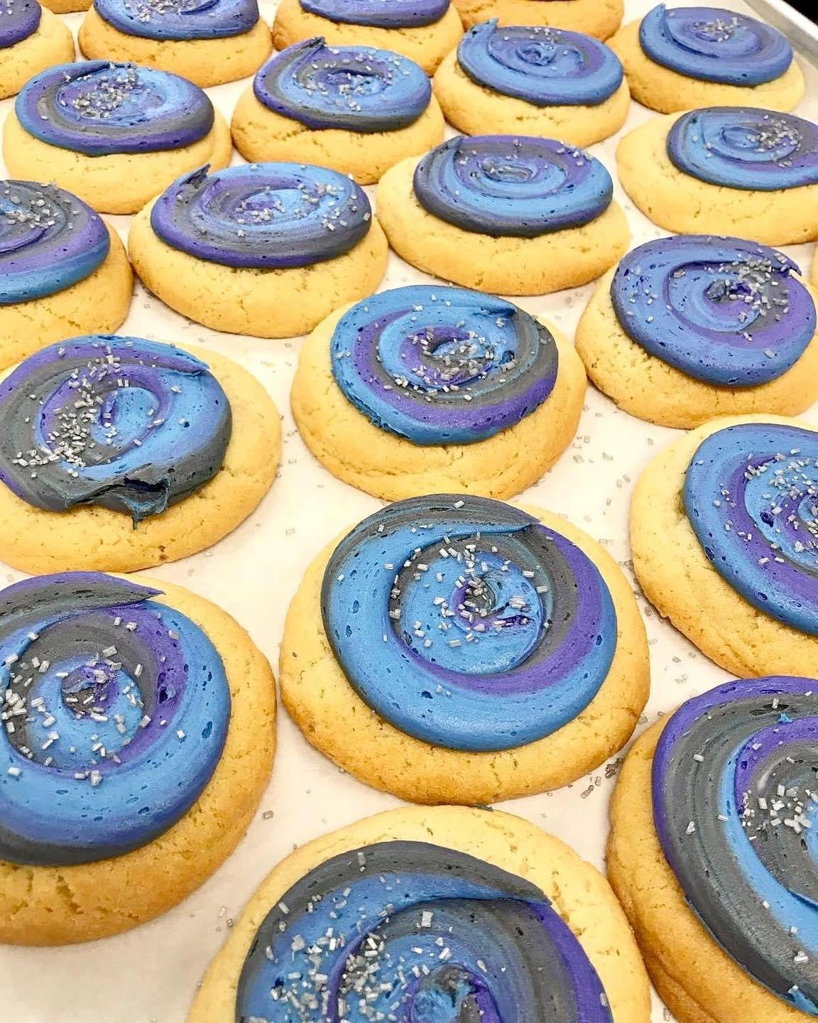 Star Wars: Galaxy Soft Sugar Cookies | Sara's Sweets